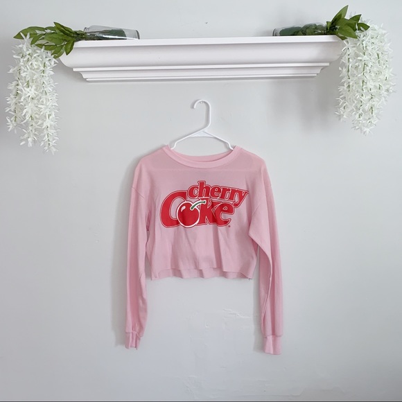 Coca Cola | Tops | Coca Cola Cherry Coke Crop | Poshmark